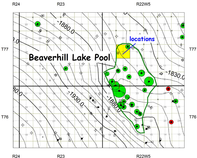 Culp Beaverhill Lake Prospect Map