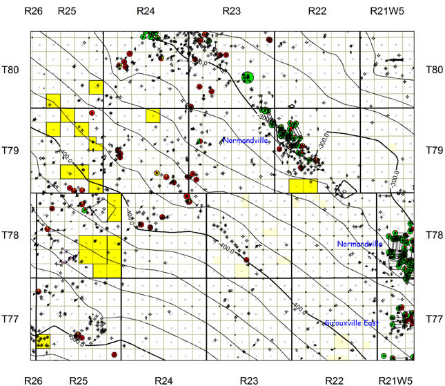 Culp-Montney Prospect Map