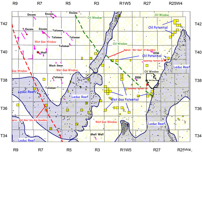 Gilby Duvernay Prospect Map