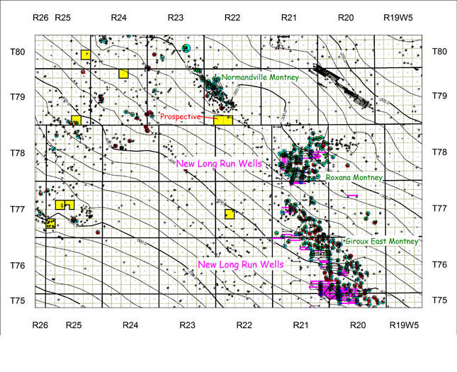 Culp-Montney Prospect Map