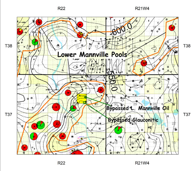 Mikwan (Nevis) Mannville Prospect Map