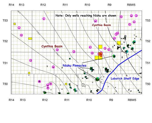 Niton Nisku Prospect Map