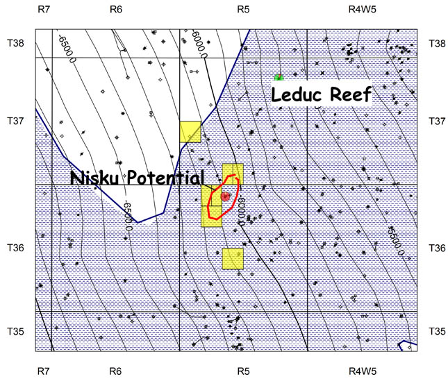 Gilby Nisku Prospect Map