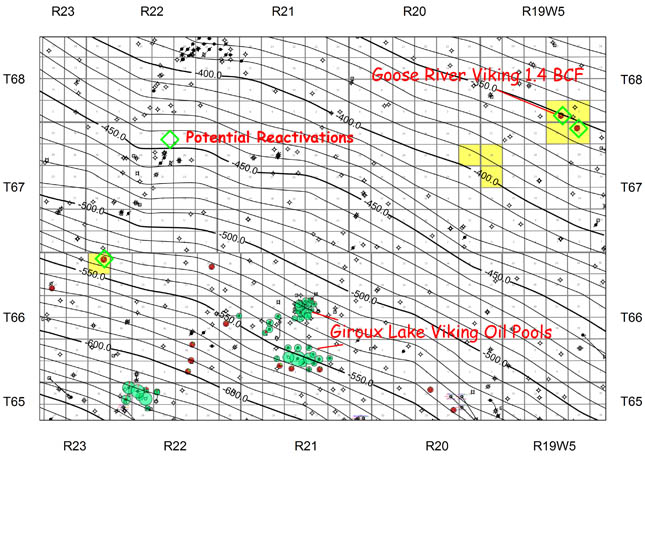 Little Smoky Viking Prospect Map