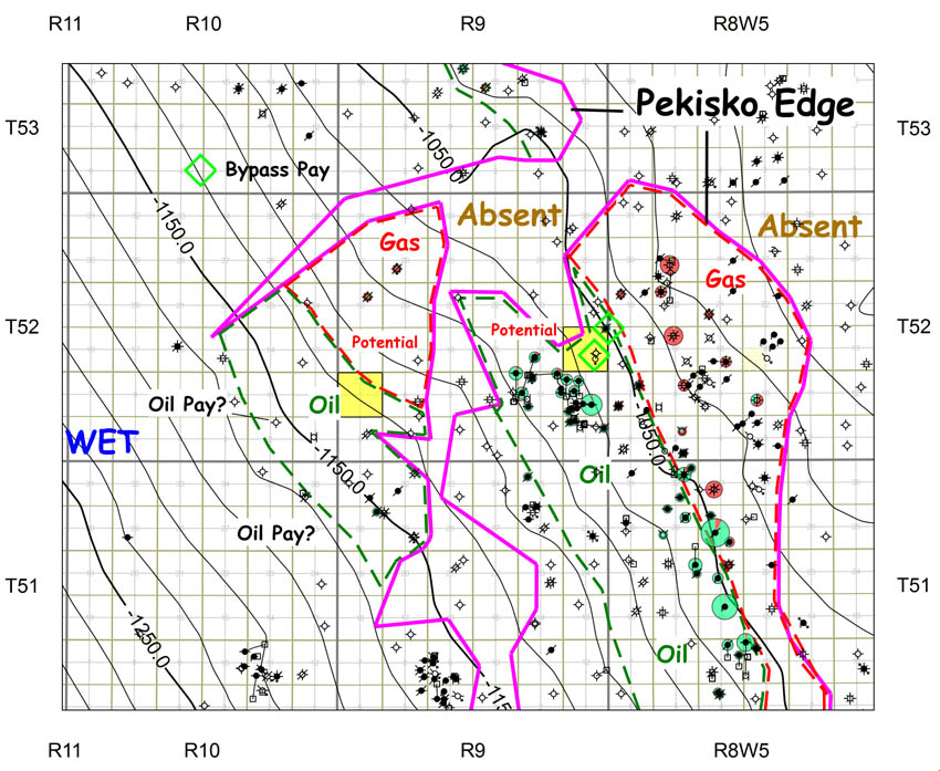 Niton Pekisko Prospect Map