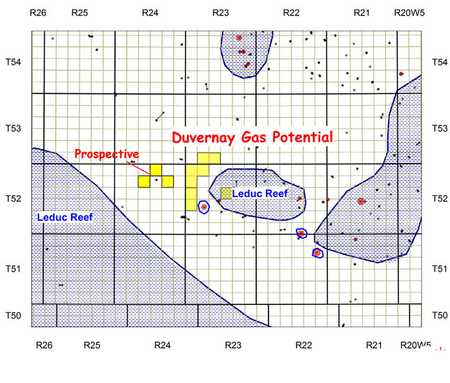 Obed Duvernay Prospect Map