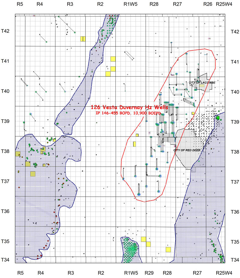 Gilby Duvernay Prospect Map