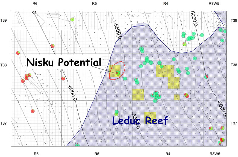 Gilby Nisku Prospect Map