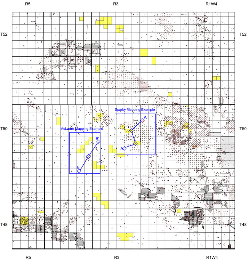 Lloydminster Land Map